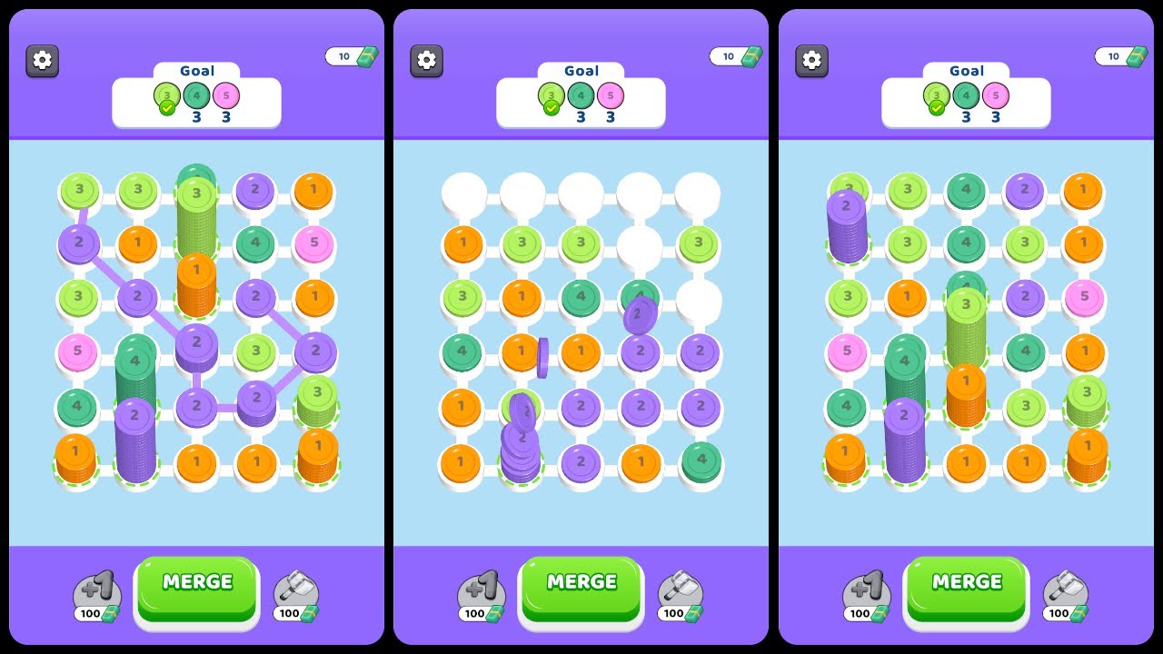 Collect'n Merge Mobile Game | Gameplay Android - YouTube