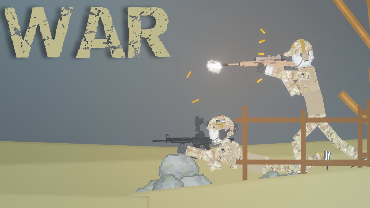 Special Forces Fights Bandits in the Middle East in People Playground ...