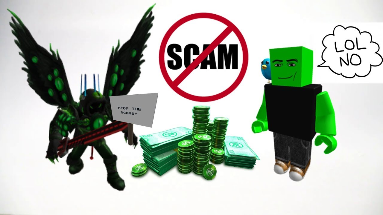 BEWARE of ROBLOX Scammers! - YouTube