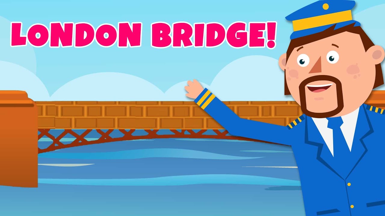 London Bridge Is Falling Down | Best Nursery Rhymes For Kids | Captain ...