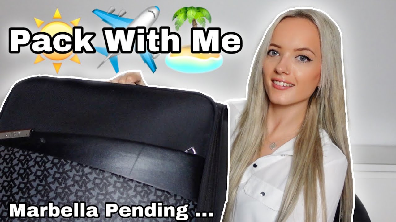 Pack with me for Marbella 🇪🇸 | Summer Holiday Outfits 2022 ☀️🌴 - YouTube
