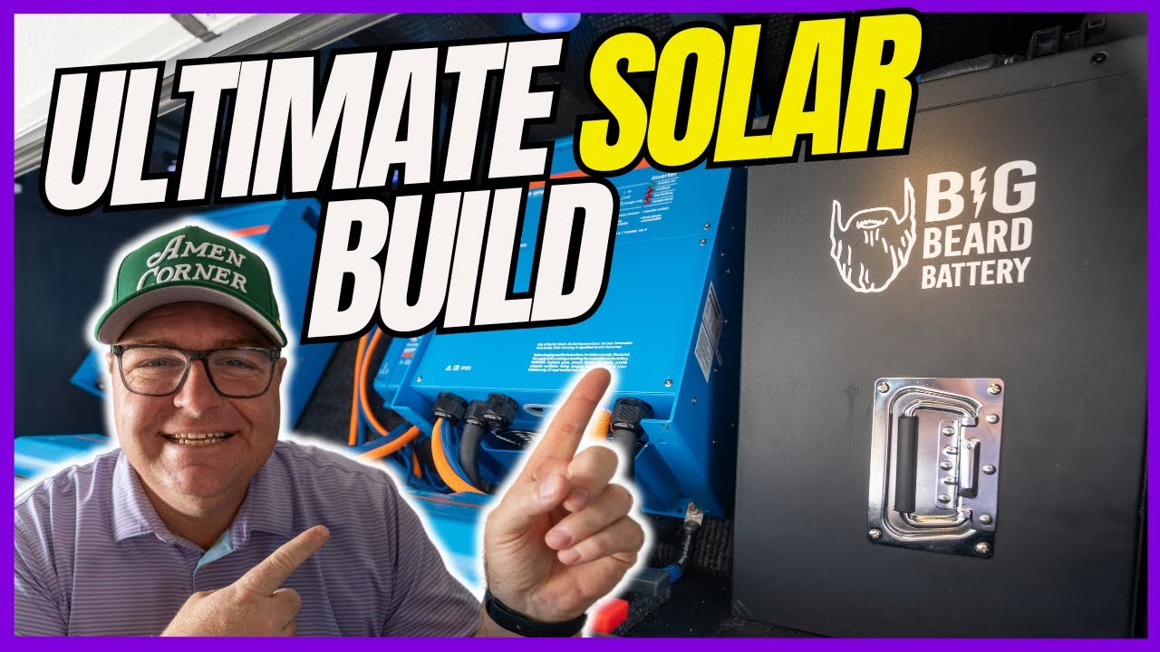 DREAM SOLAR BUILD : Our Ultimate Lithium Off Grid System! - YouTube