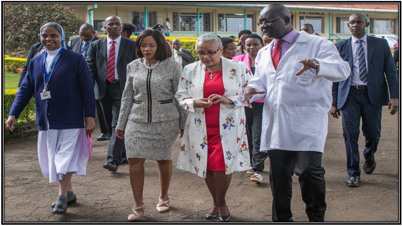 Margaret Kenyatta and Botswana First Lady Tour Nazareth Mission ...