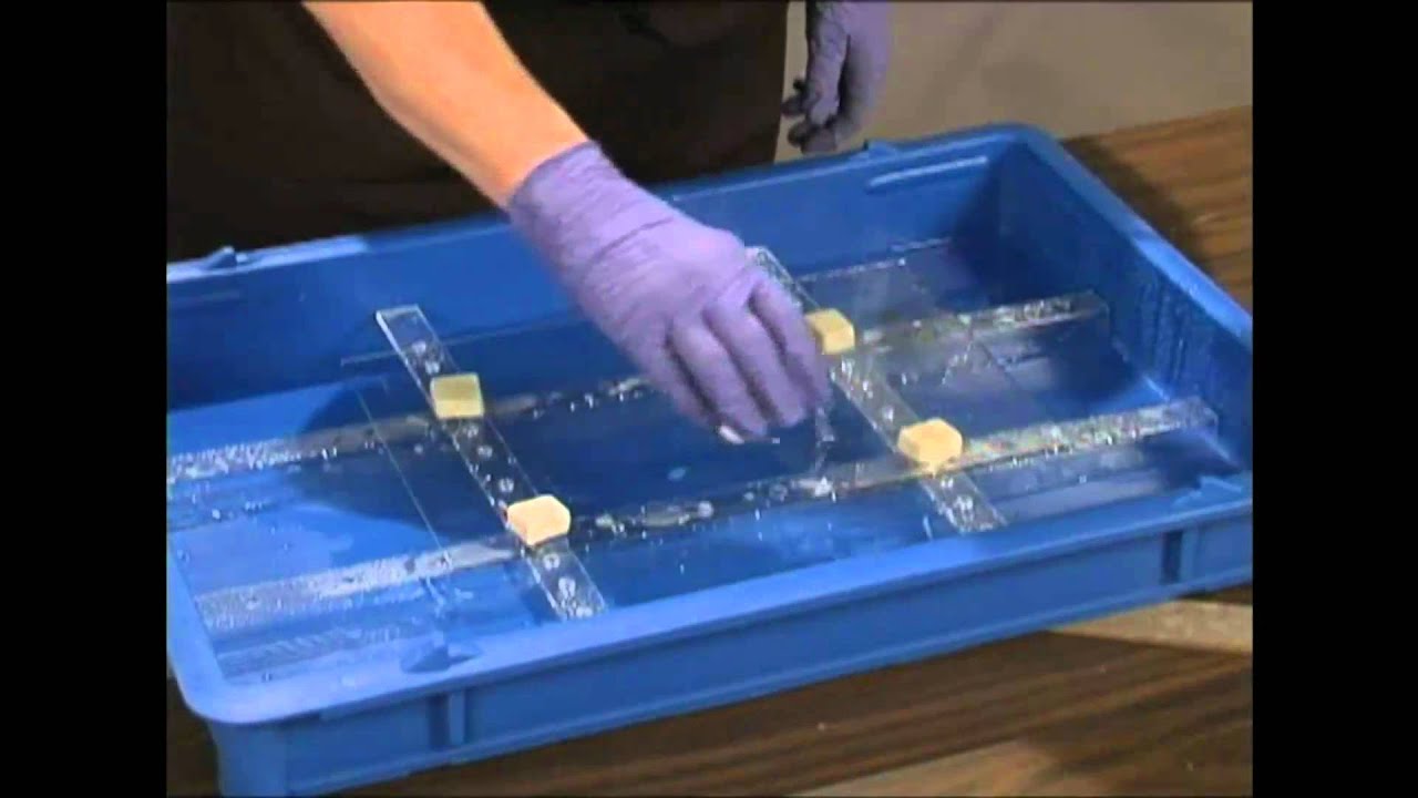 Angel Gilding on Flat Glass - YouTube