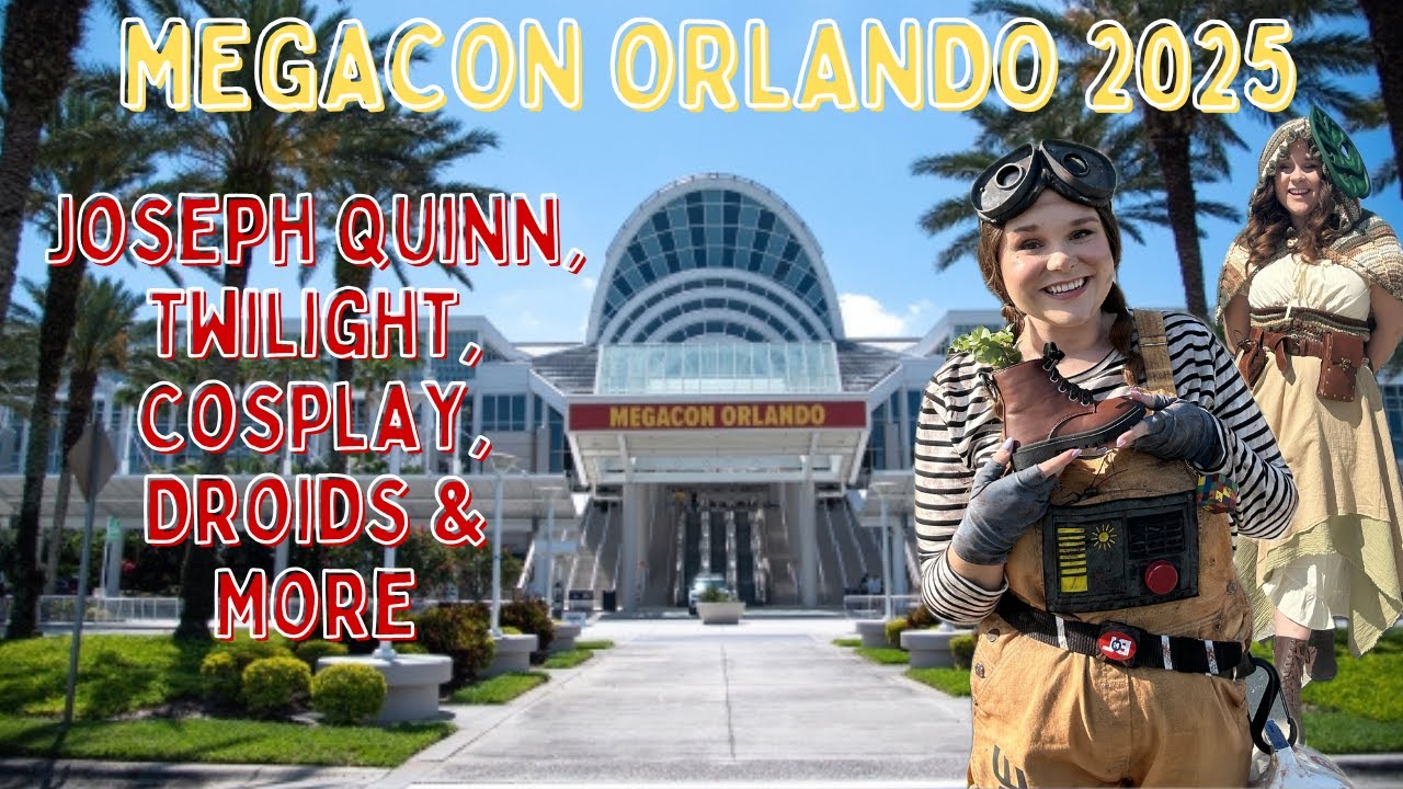 MegaCon Orlando 2025| The Cast of Twilight, Joseph Quinn, Cosplay ...