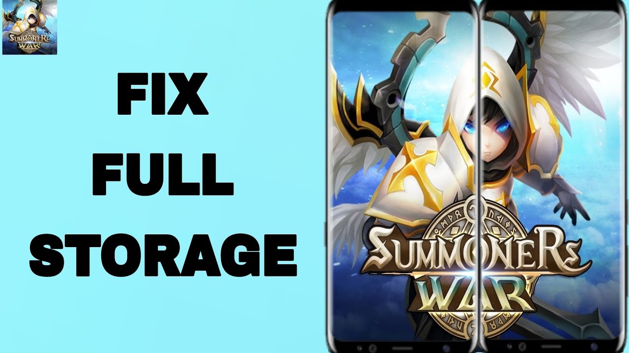 How To Fix And Solve Full Storage On Summoners War App | Final Solution ...