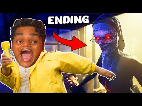 FINALLY ESCAPING THE SCHOOL 🏃 [Evil Nun- The Broken Mask] ENDING