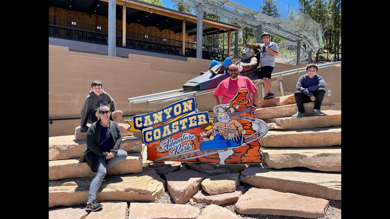 Canyon Coaster Adventure Park - Williams, AZ. Featuring the Travel Trio ...
