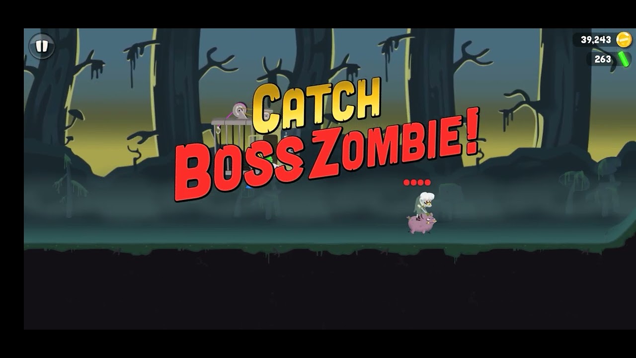 zombie catcher, catch swamp boss zombie - YouTube