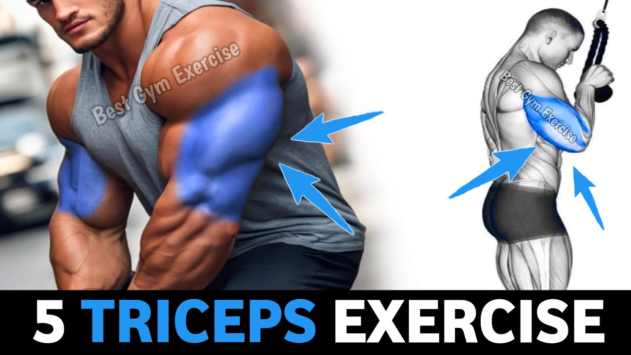 5 Effective Triceps Workout You Must Try - Tricep Workout - YouTube