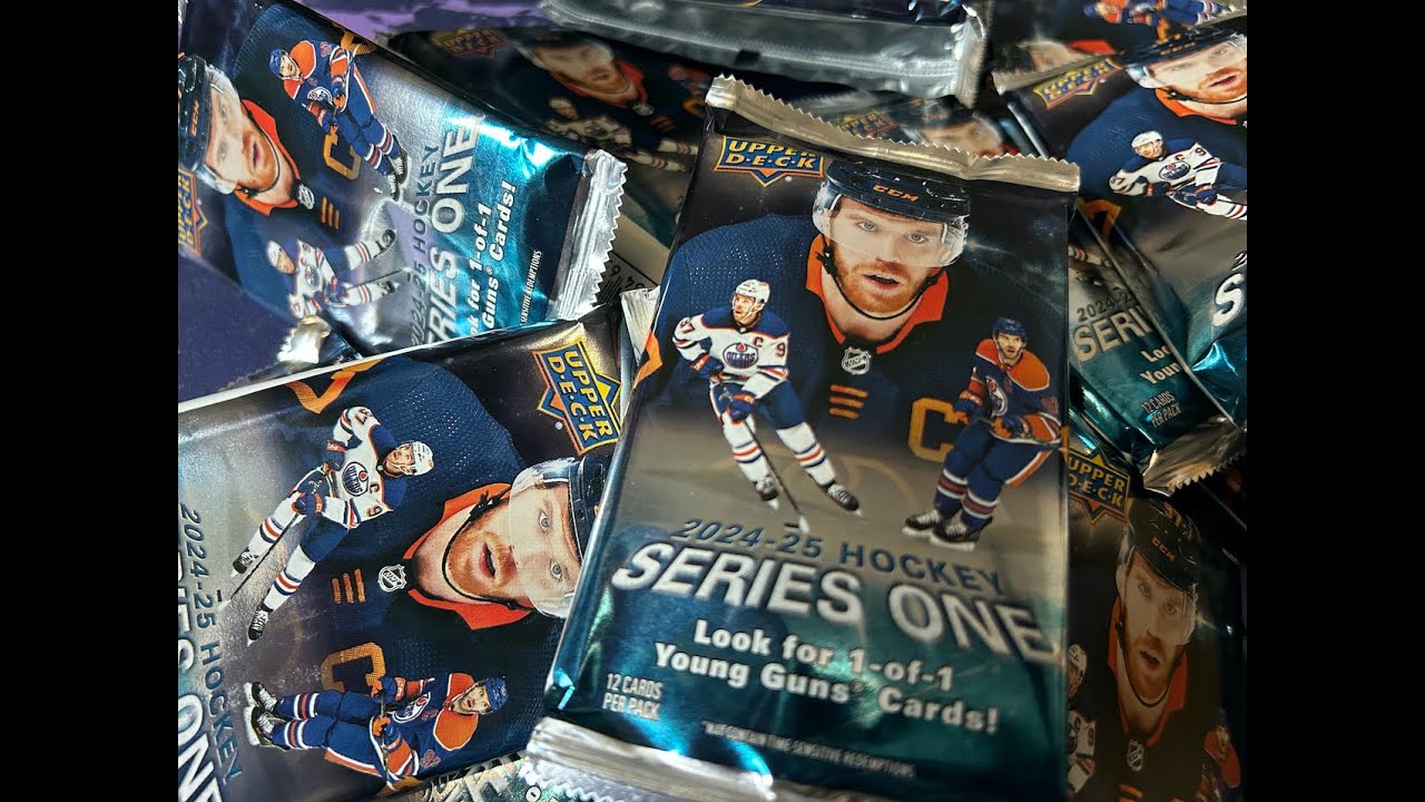 Mal was neues! Packl Time Upper Deck HL 2024-25 Series One Hobby Box ...
