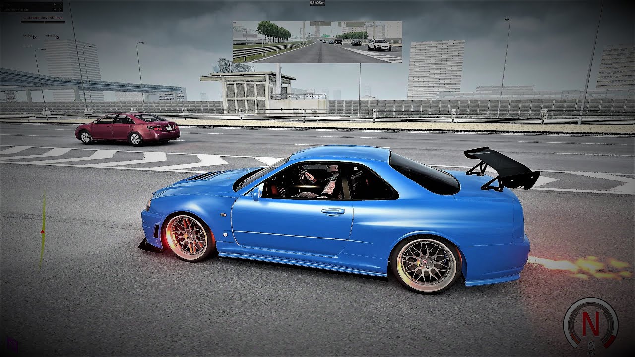 Insane 914HP Nissan Skyline GTR R34 V-spec | FullSend Through Heavy ...