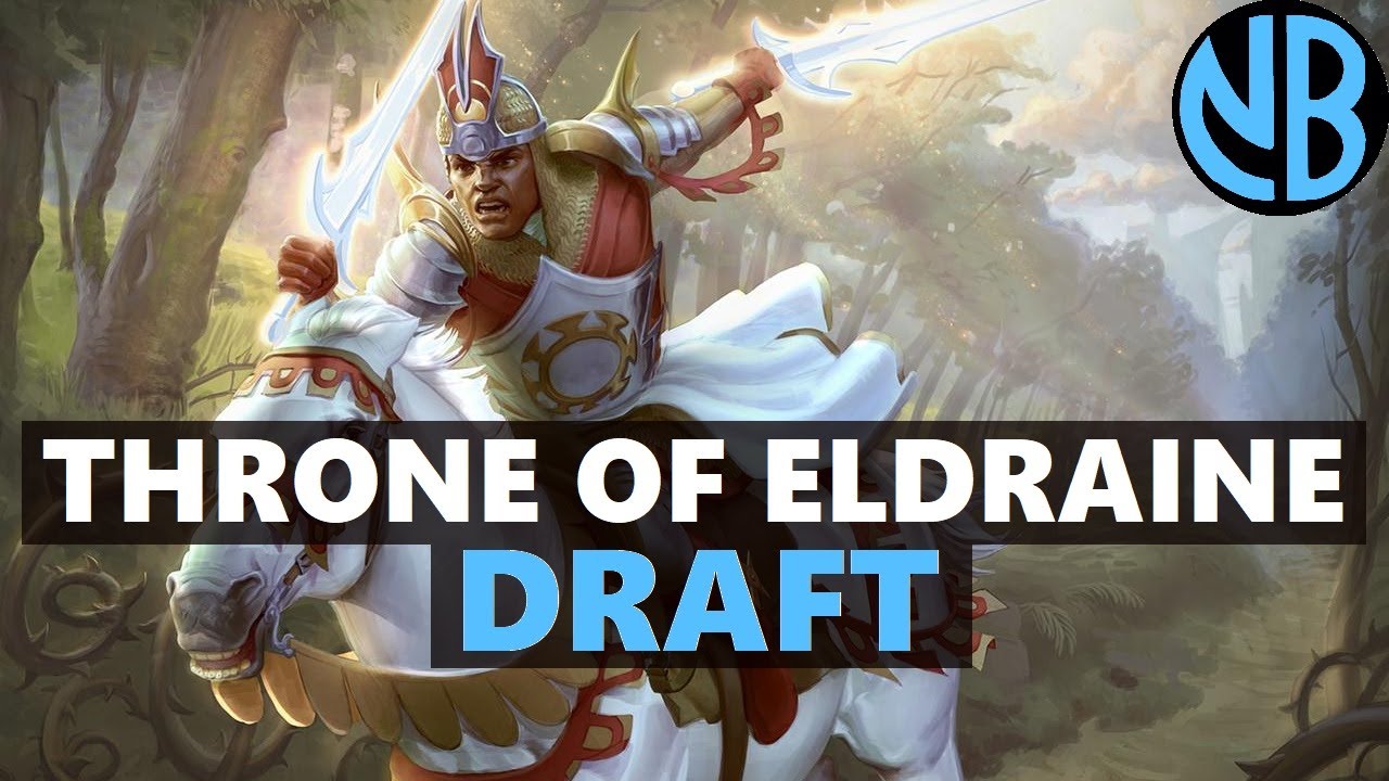 THRONE OF ELDRAINE DRAFT!!! MONOCOLOR HAS RETURNED!!! - YouTube