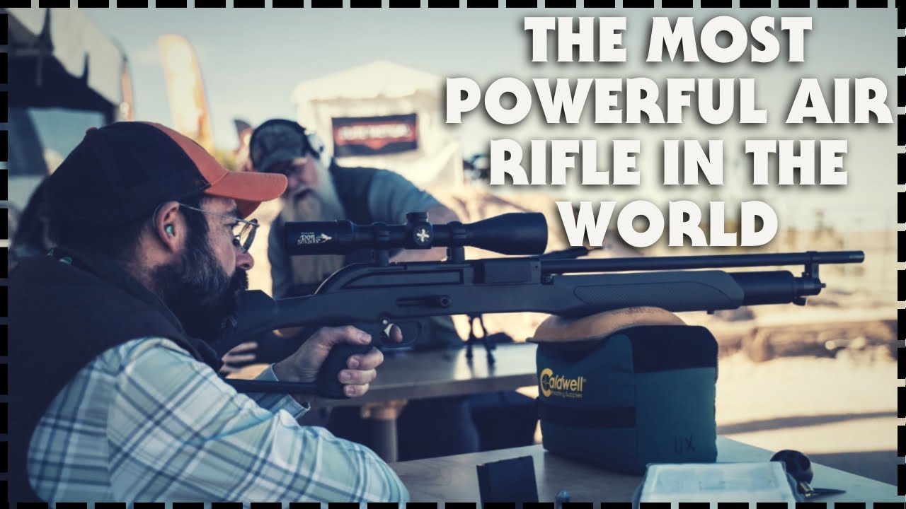The Most Powerful Air Gun In The World Umarex Primal 20 - YouTube