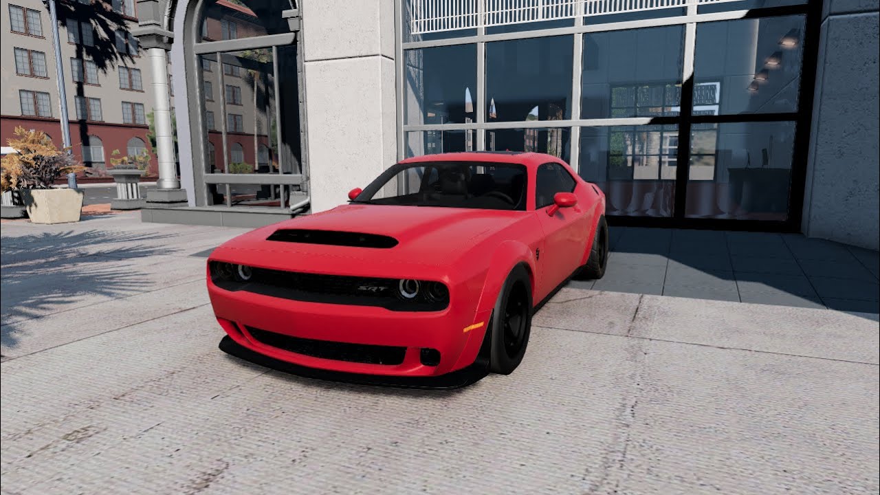 Bringing Dodge Demon Home From dealer.(BeamNG.Drive - YouTube