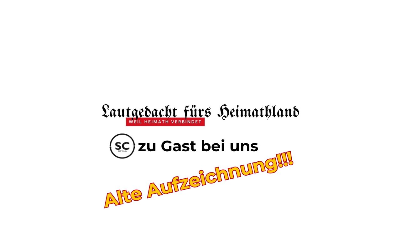 Lautgedacht fürs Heimathland - Zu Gast Carsten und Stephan von SC 360 ...