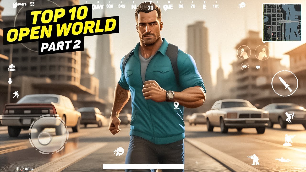 Top 10 Open World Games For Android (PART 2) - YouTube