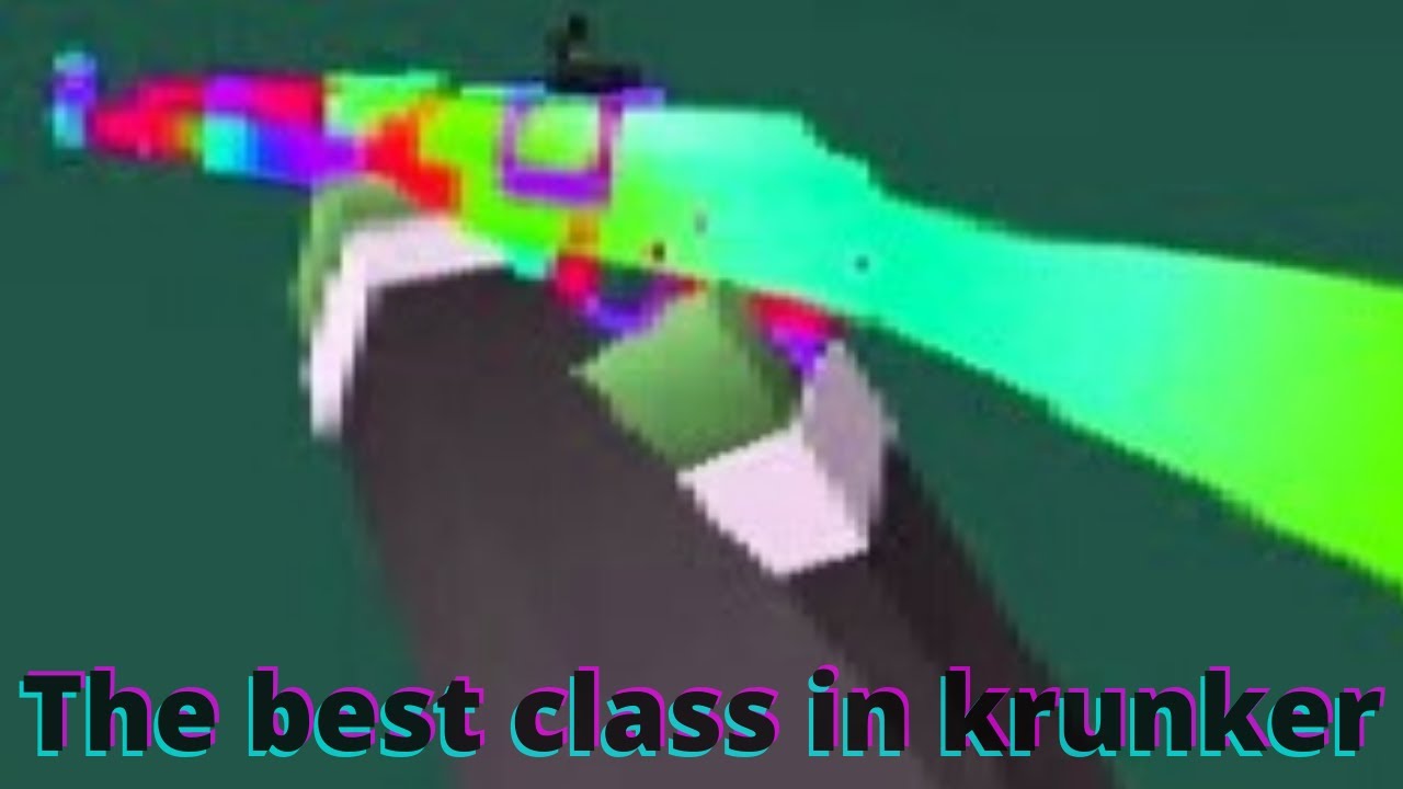 The best class in krunker.io revealed!!!! - YouTube