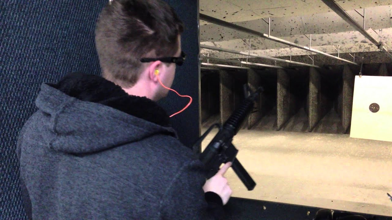 Colt SMG fully automatic - YouTube