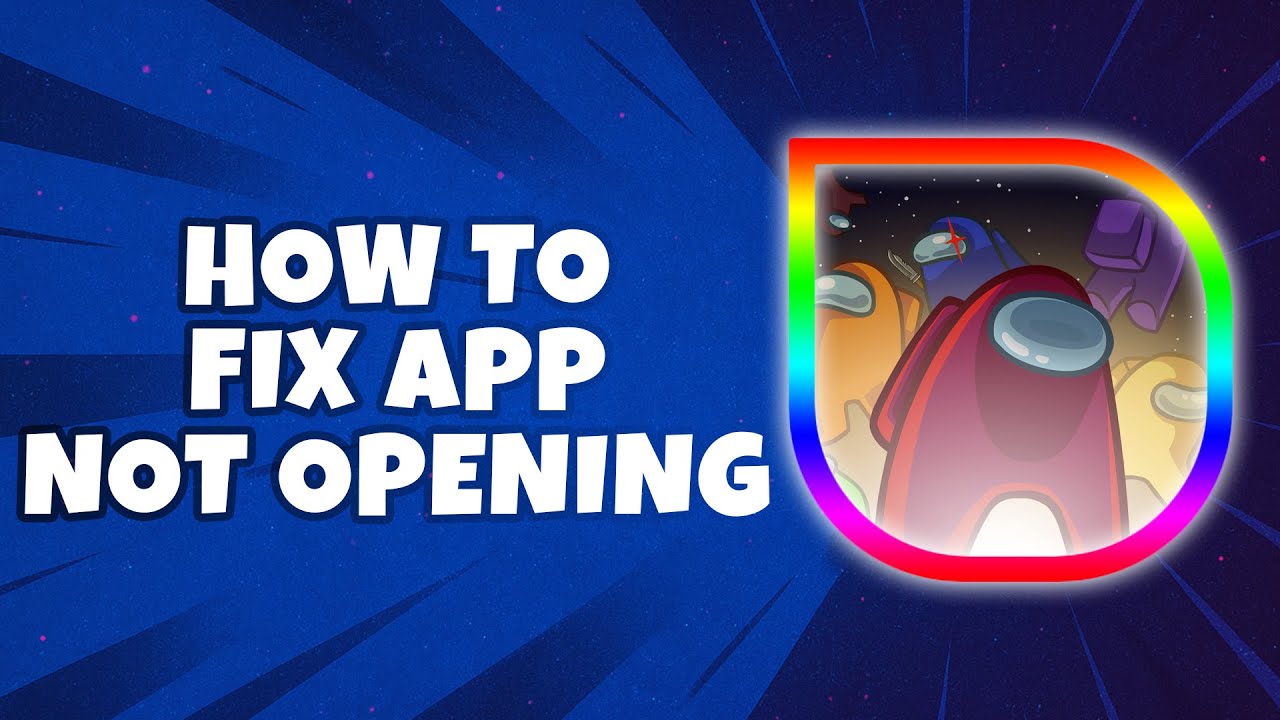 How To Fix Among Us Not Opening Black Screen (Easiest Way) - YouTube