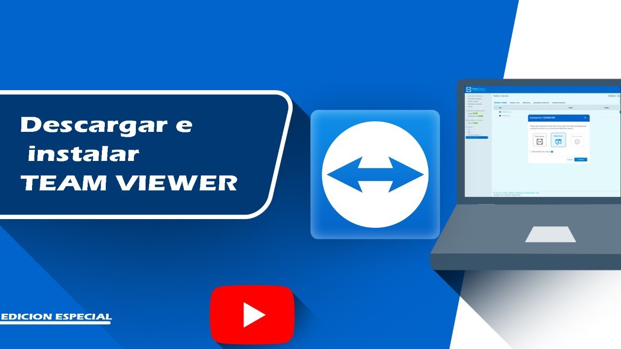 Como Descargar e Instalar Teamviewer - YouTube