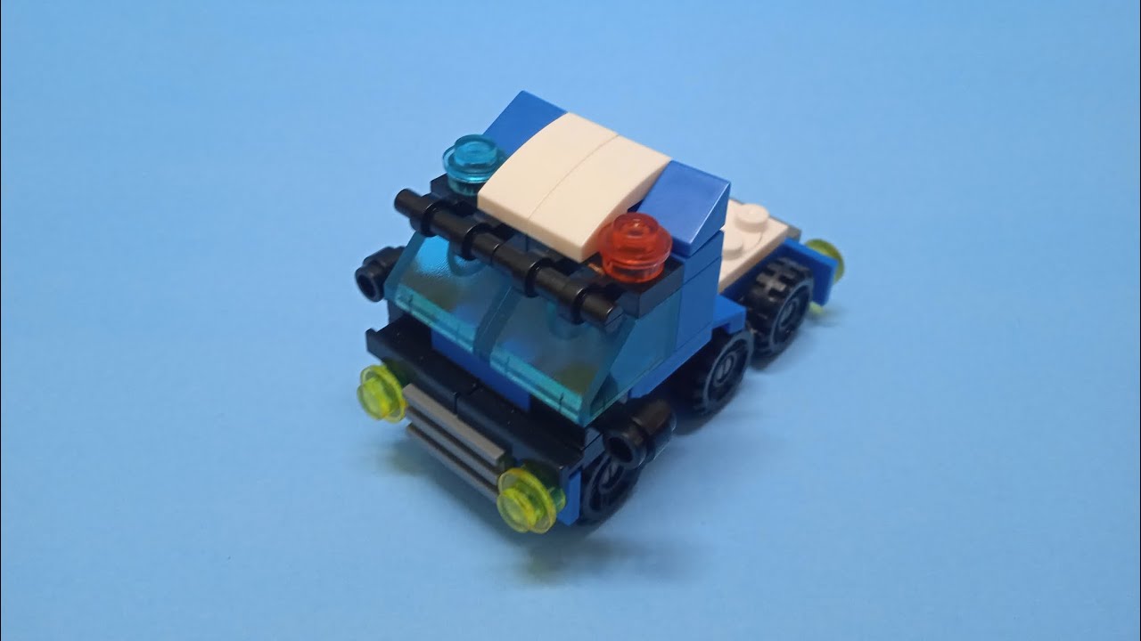 tutorial |=| lego mobil polisi - YouTube