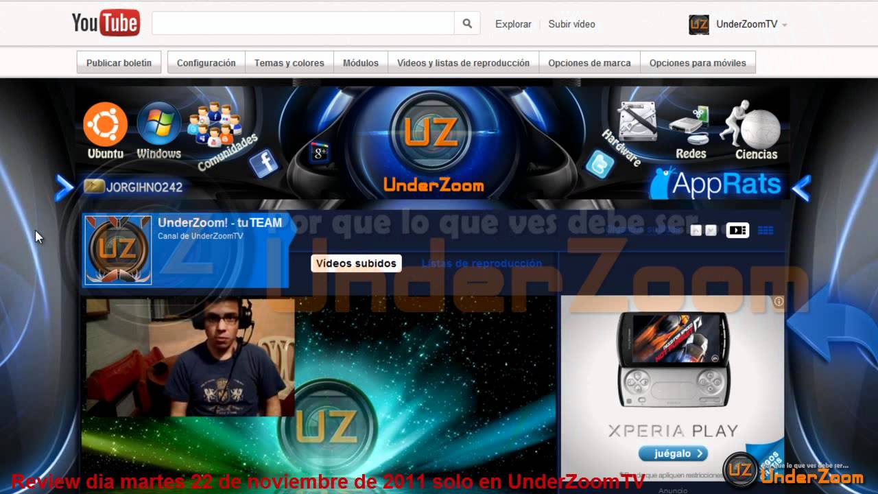 The New Youtube - New design, layout, interface (El nuevo diseño de ...