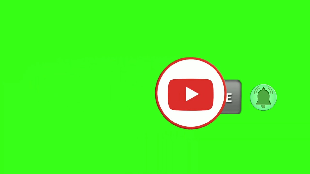Animated Green Screen Subscribe Youtube |Free Download| |No Copyright ...