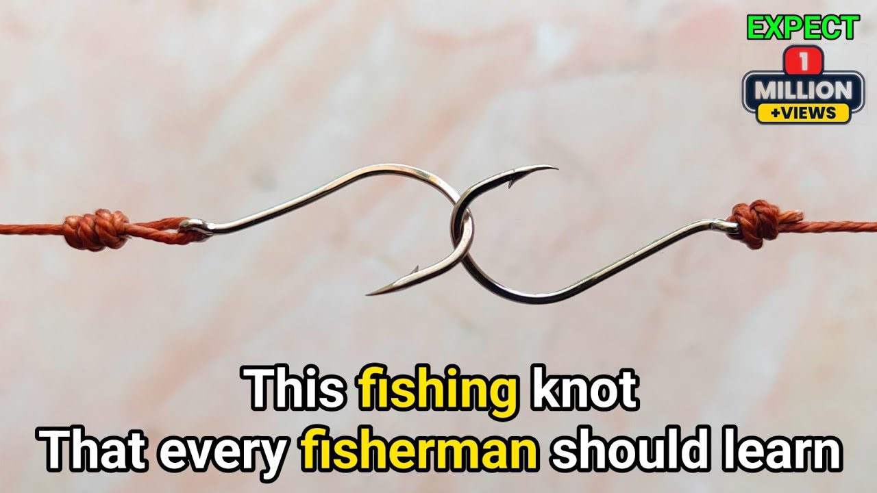 Never Lose Another Fish: Learn How to Tie a Hook to Fishing Line - YouTube
