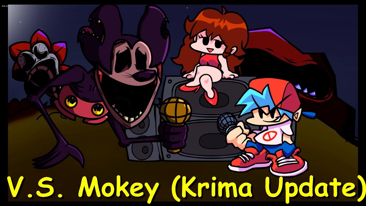 Friday Night Funkin': VS Mokey FULL WEEK (Krima Update) - FNF Mod - YouTube