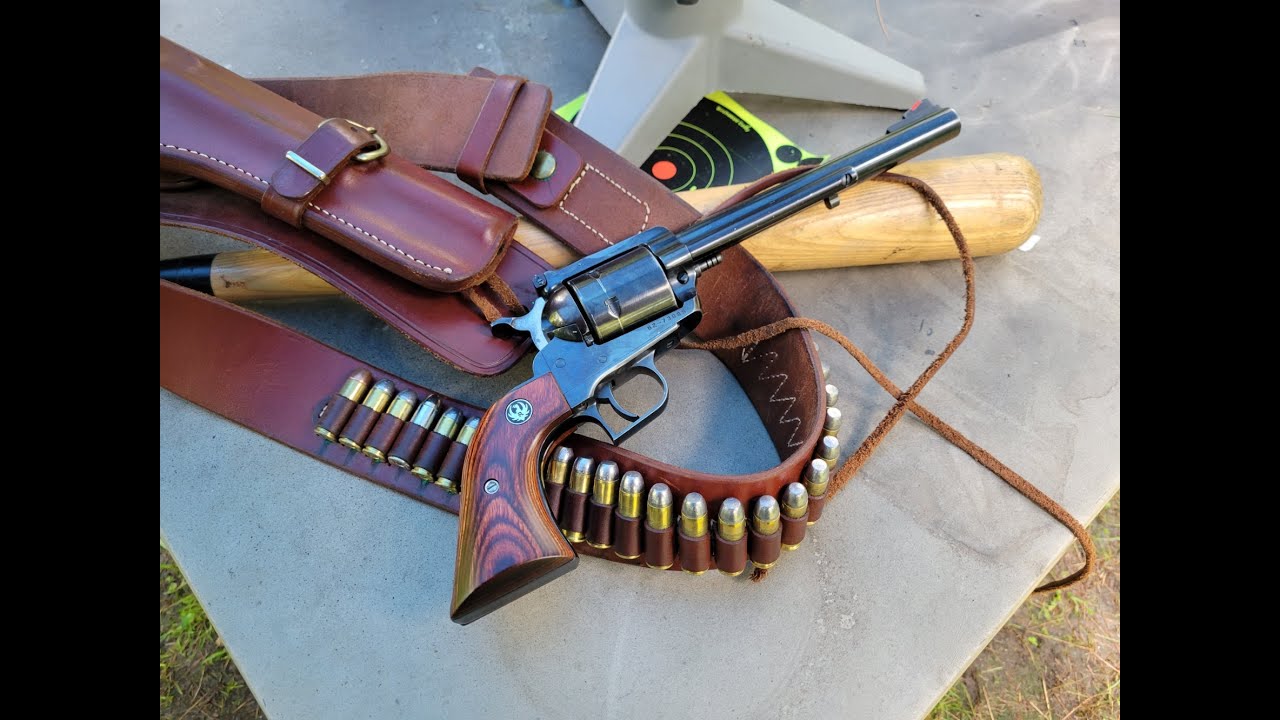 .44 Magnum DESTRUCTION with Ruger Super Blackhawk! Shooting a baseball ...