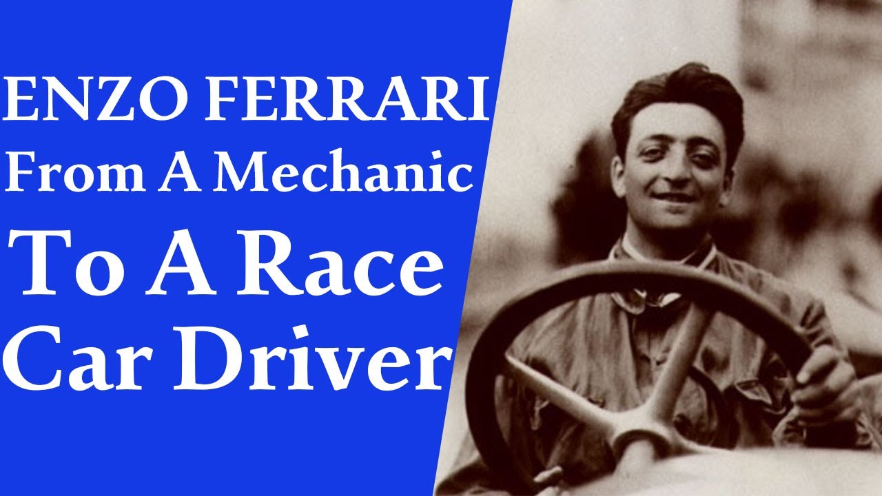 HOW ENZO FERRARI BECAME A RACE CAR DRIVER FROM A DONKEY SHOW MAKER ...