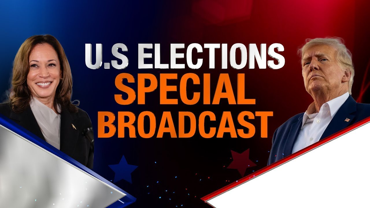 EXCLUSIVE| News9's Special Broadcast on U.S Elections with ground ...