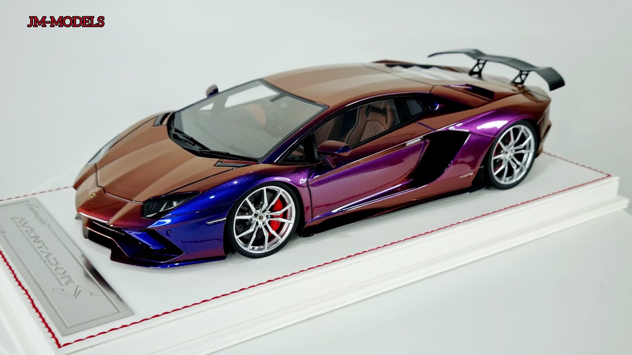 Lamborghini Aventador S Chameleon Purple 006 By D&G Davis & Giovanni 1: ...
