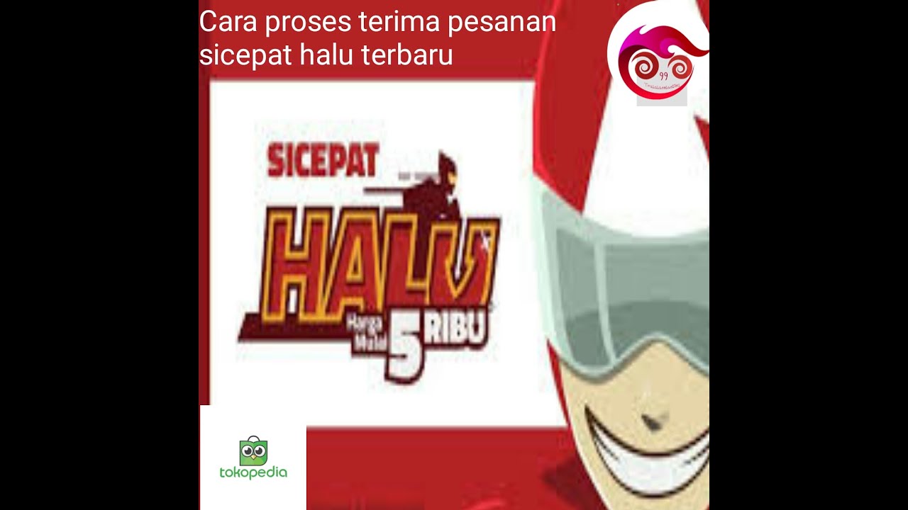 Cara memproses pesanan menggunakan sicepat halu terbaru - YouTube