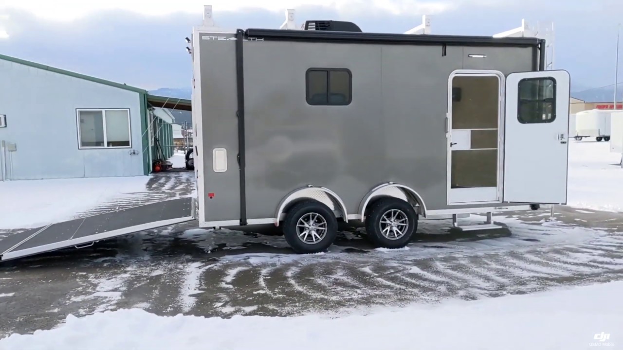 Ultimate Stealth Camper Aluminum Trailer - Made in Montana - For Sale ...