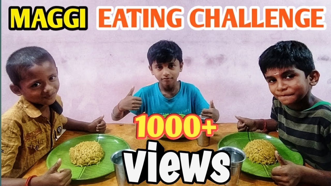 Maggi Eating Challenge | Maggi Eating Competition | Noodles Eating ...