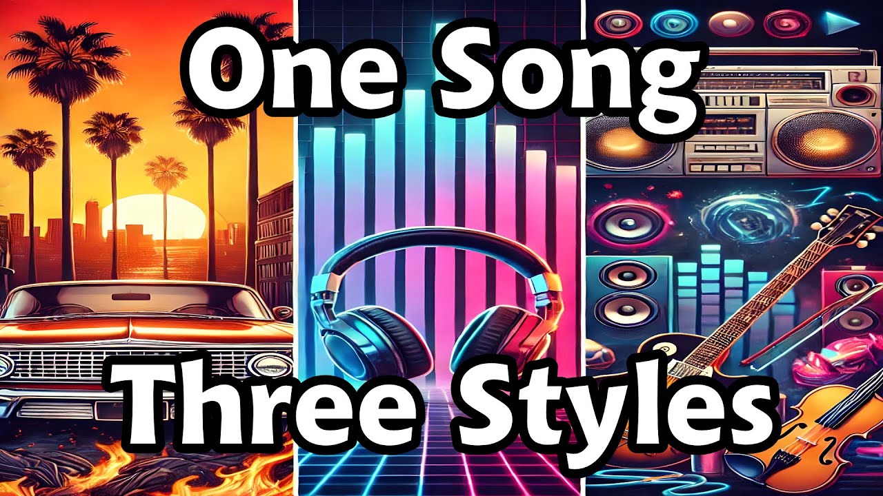 "One Song, Three Styles" - A Genre Bending Experiment - MrToniPepperoni ...
