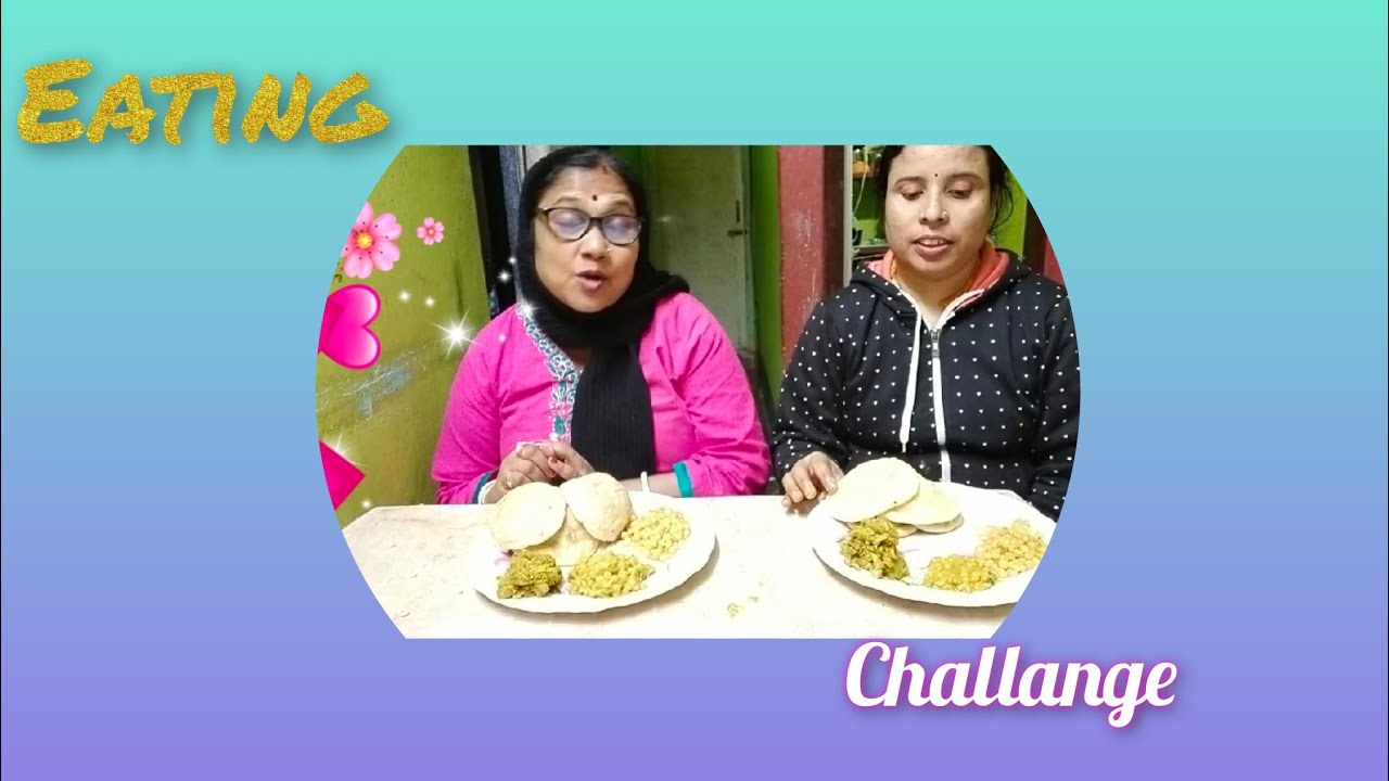 Eating challange || 😋 আজকে একটু অন্যে চ্যালেঞ্জ নিয়ে এলাম ||লুচি ছোলার ...