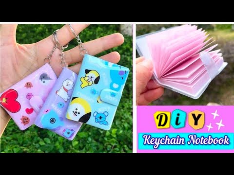BTS Keychain 💜 easy craft ideas /How To make / Paper craft / Handmade ...