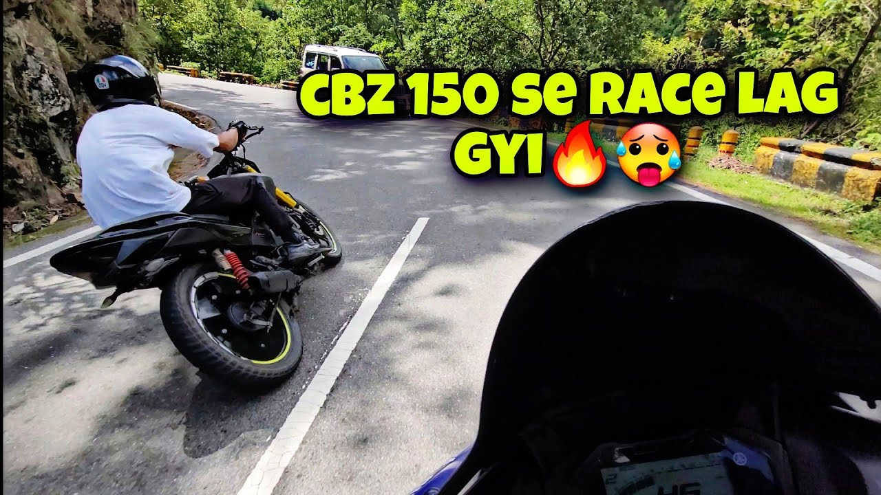 Hyper ride 🔥 | r15 vs cbz 150🥵 #motovlog #exhaust #r15 #rs200 - YouTube
