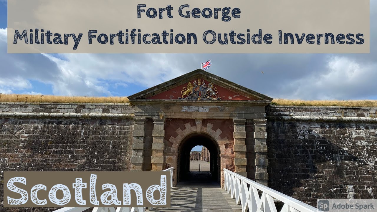 Fort George Military Fortification Outside Inverness, Scotland - YouTube