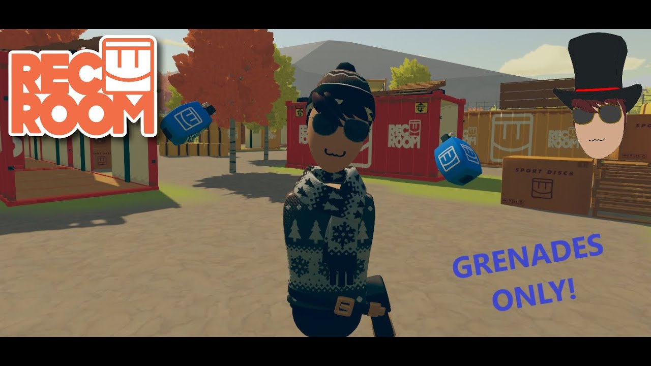 GRENADES ONLY, PART 2! | Rec Room Paintball VR - YouTube