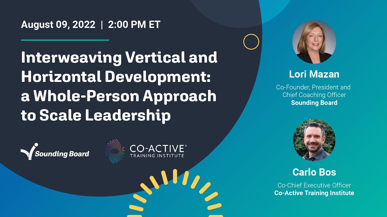 Interweaving Vertical and Horizontal Development | Sounding Board, Inc ...