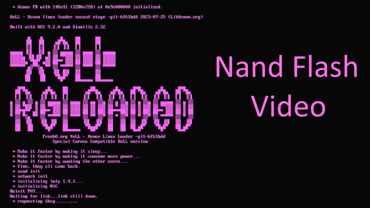 Changing my Xell Image (RGH) - YouTube