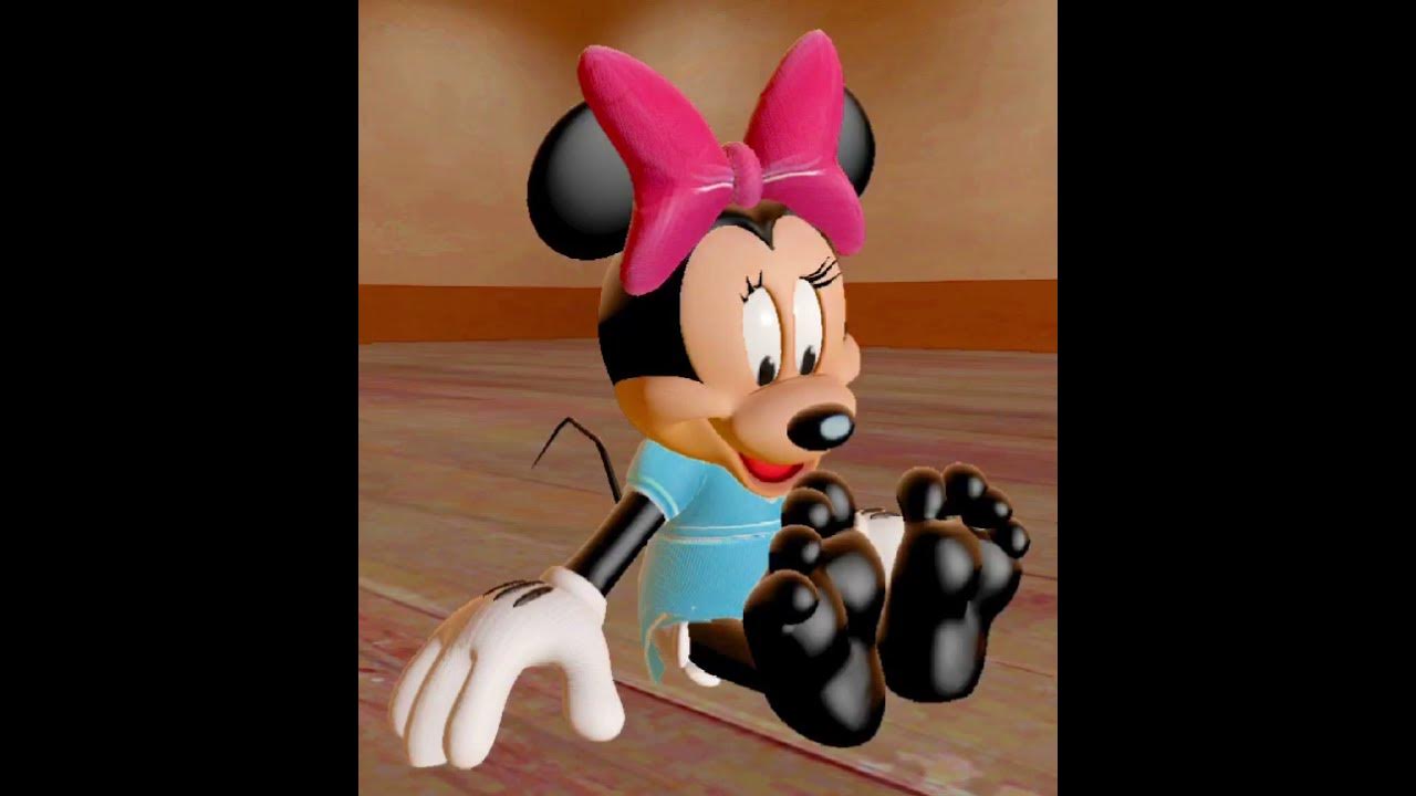 Minnie Mouse Wiggles Her Toes Youtube