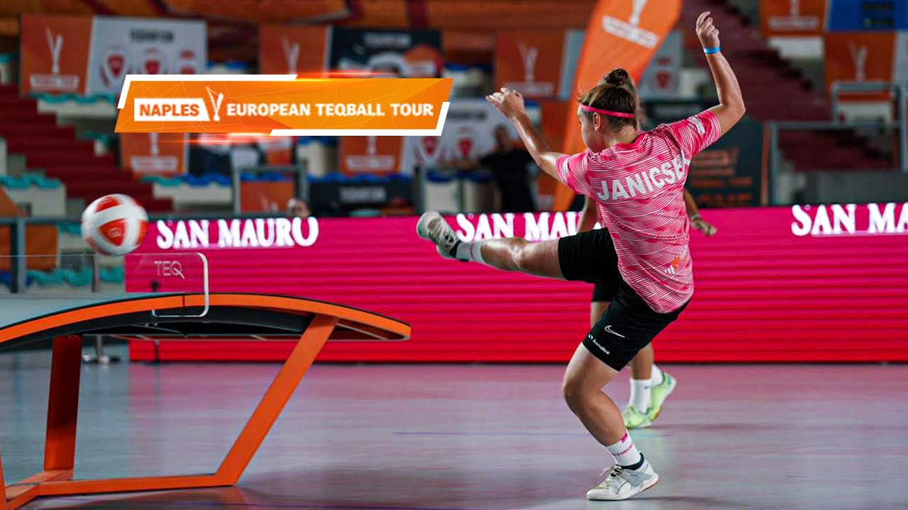 EUROPEAN TEQBALL TOUR - NAPLES | Women's Doubles | Final Highlights ...