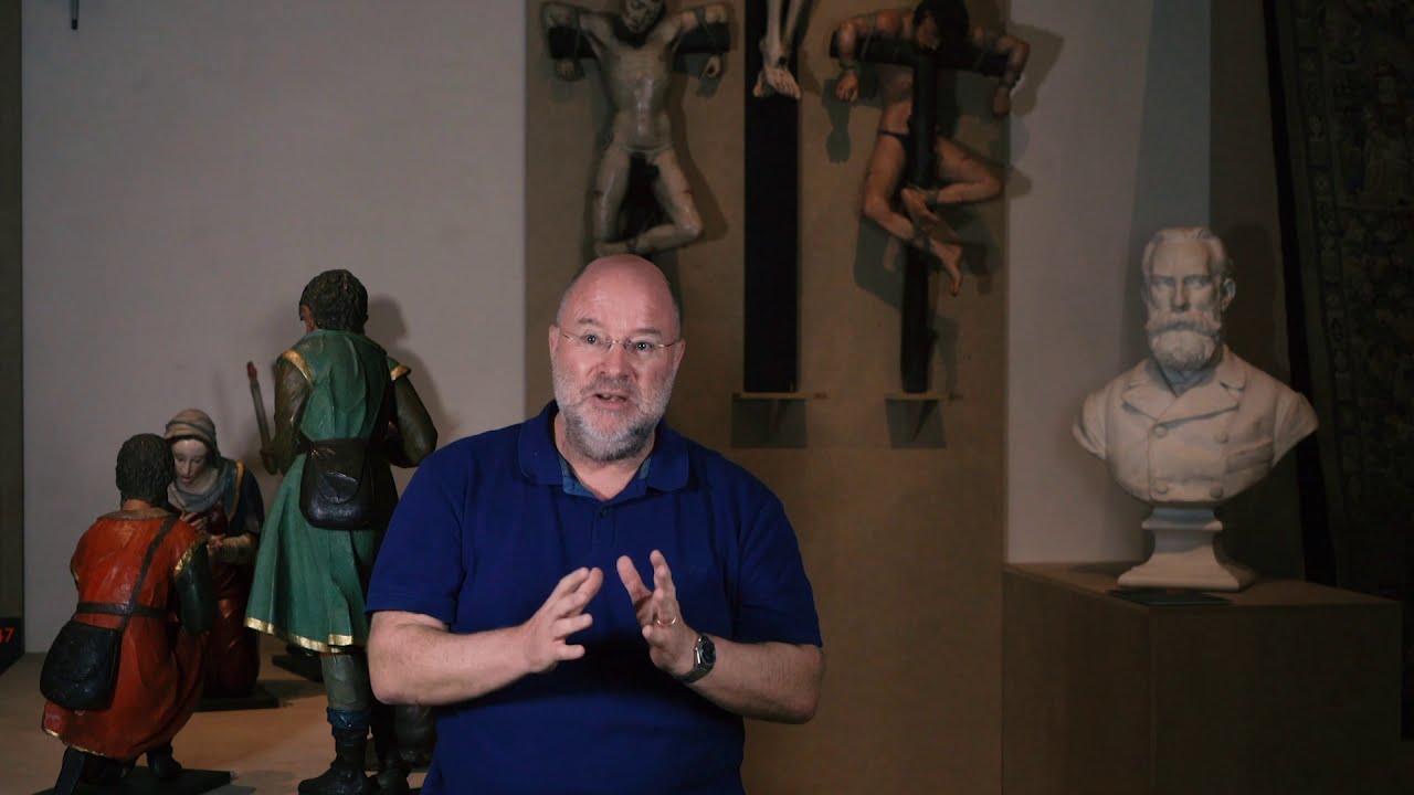 Andreas Rudigier über die Kreuzigungsgruppe um 1500/1520 - YouTube