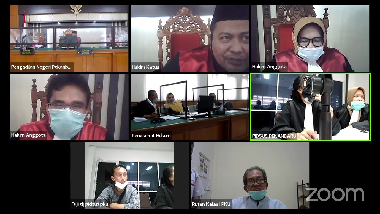 Sidang Tanggal 19 Nov 2020 Ruang Sidang Prof. R. Soebekti, SH - YouTube