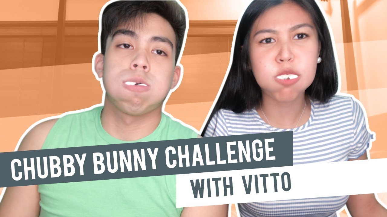 Chubby Bunny challenge ft. Hashtag Vitto! - YouTube